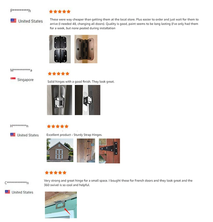 Custom 180 Degree Metal Ss Waterproof 8' 16 Inch Long Hinge Furniture ...