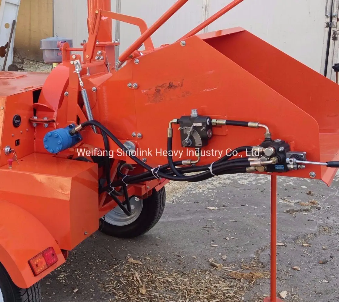Wood Chipper Destroy Wood Diesel Engine Machine Water Cooled Home Use ...