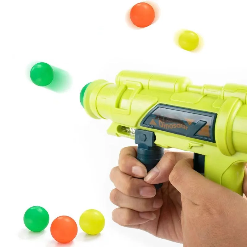 Manual Goal Launcher Firing Power Gun Soft Projectile Gun With Target ...