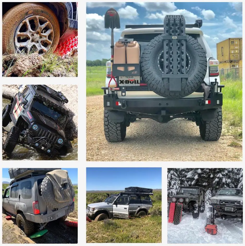 10Ton Emergency Vehicle Sand Traction Board Injection Molded Plastic ...