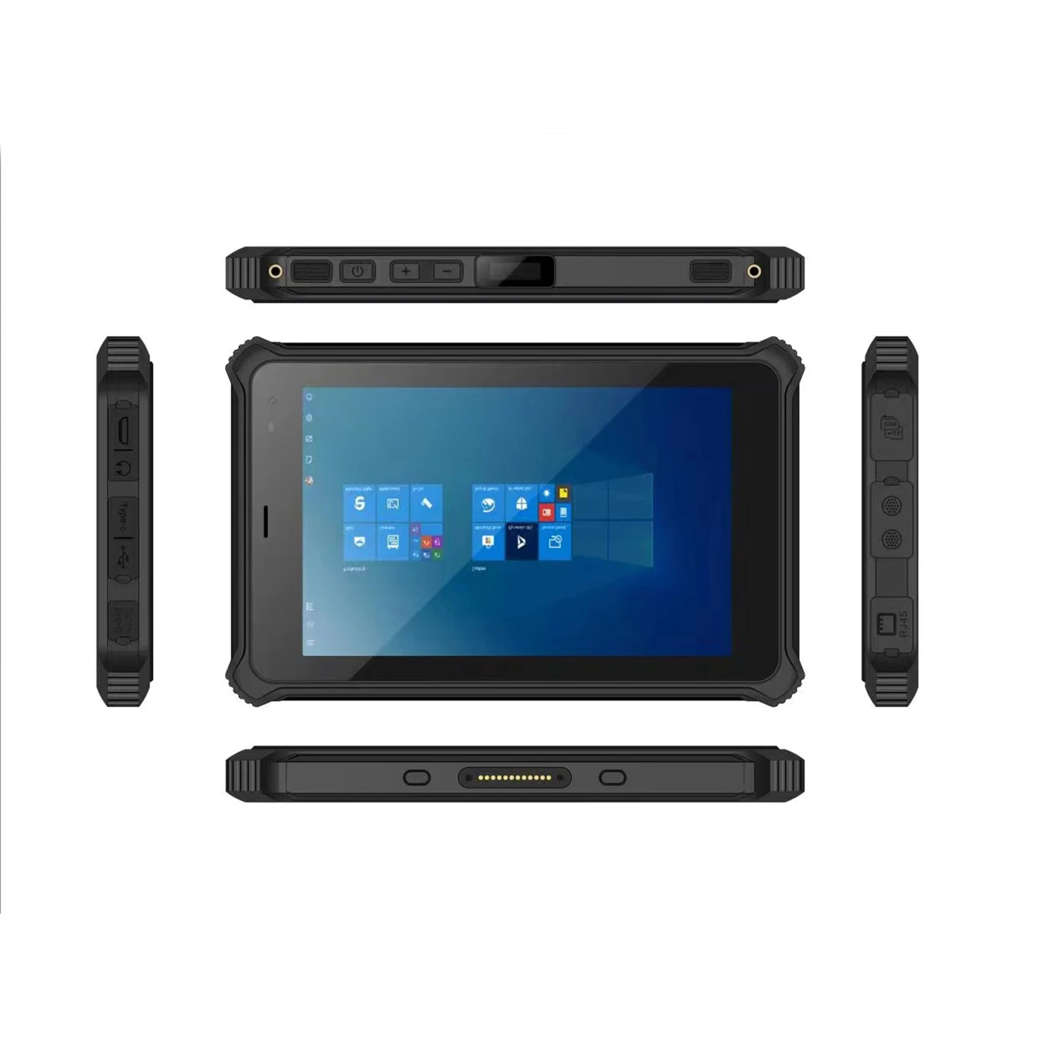 8inch industrial rugged tablet pc ip67 Waterproof and Dustproof Win 10 ...