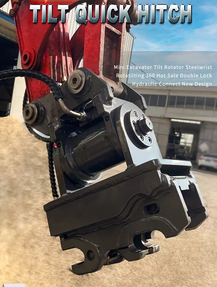 Excavator Attachment Tilting Quick Hitch Nice Helper - Buy Hydraulic ...
