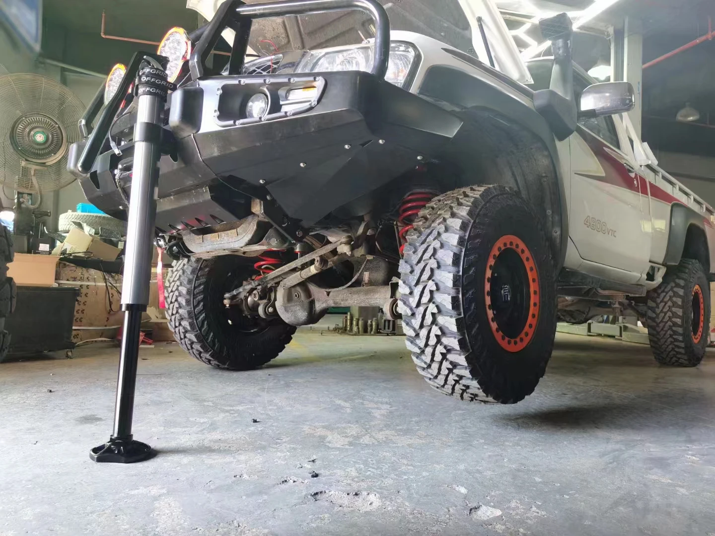 Aluminum High Lift Hydraulic Recovery Long Ram Jack - 2 Ton Load ...