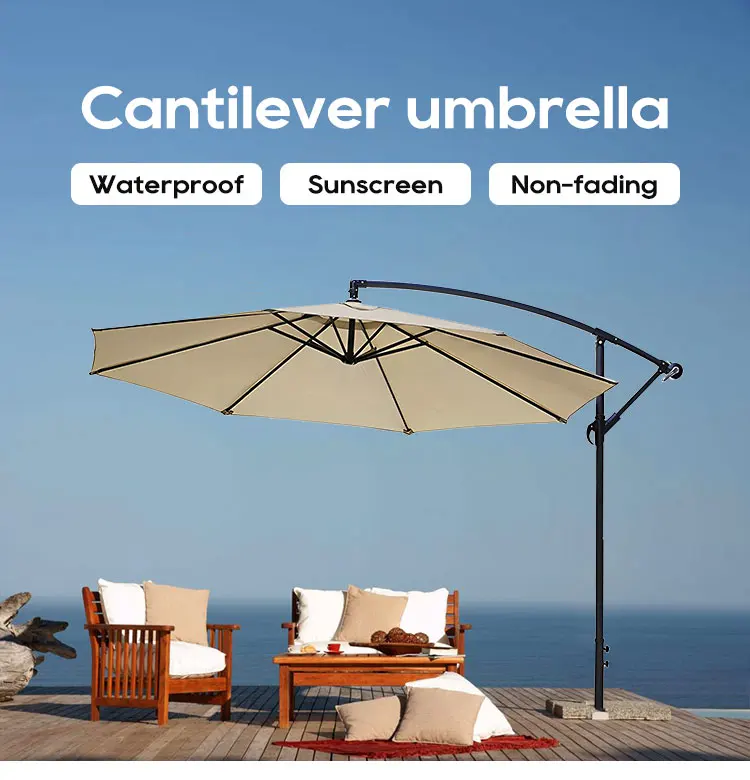 Commercial Garden Roman Banana - Durable Outdoor Umbrella