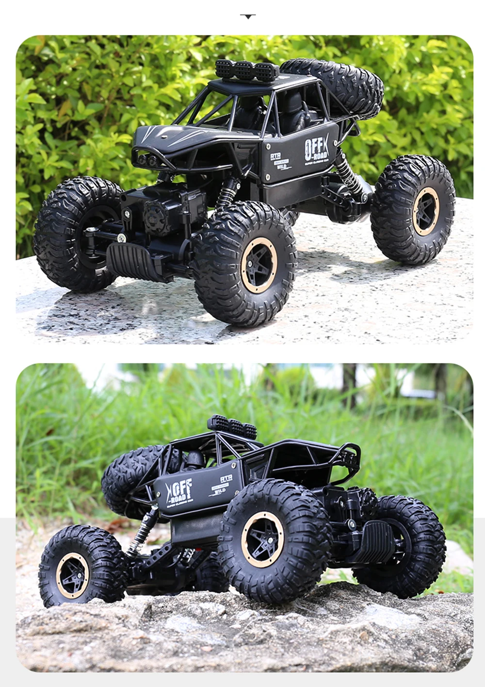 Rock Crawler Lk 5514 2.4ghz 4wd Off Road Remote Control Toy 4x4 Drive ...