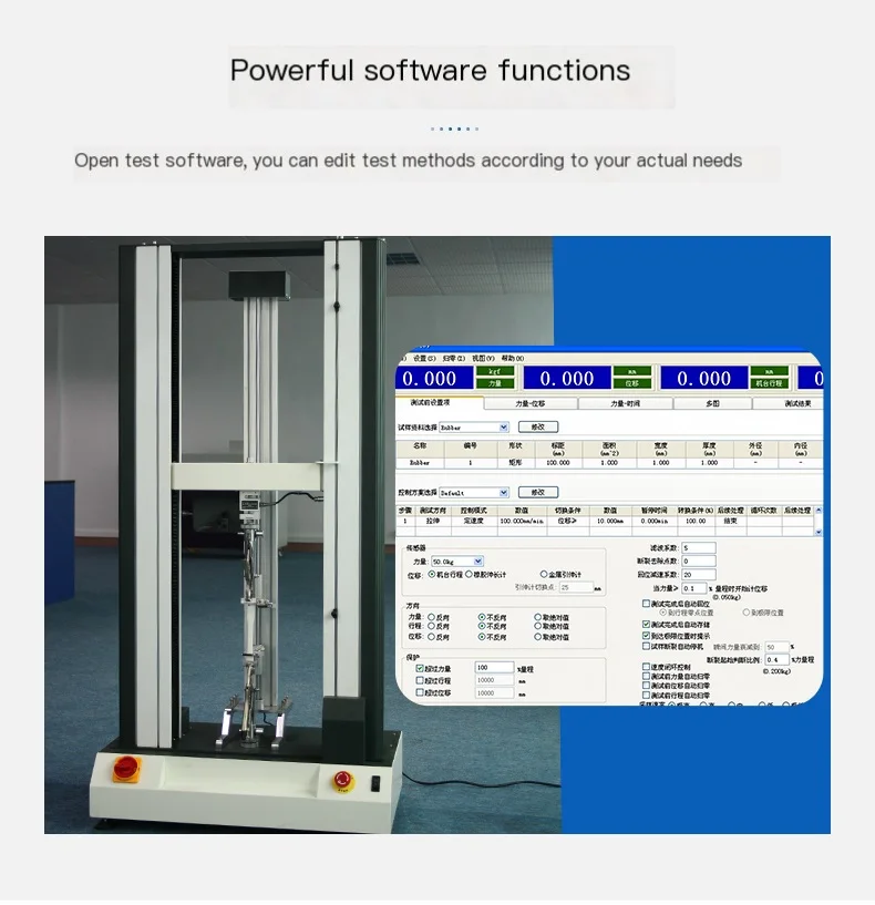 Gaoxin Utm Tensile Test Machines Push Pull Peeling Testing Machine ...