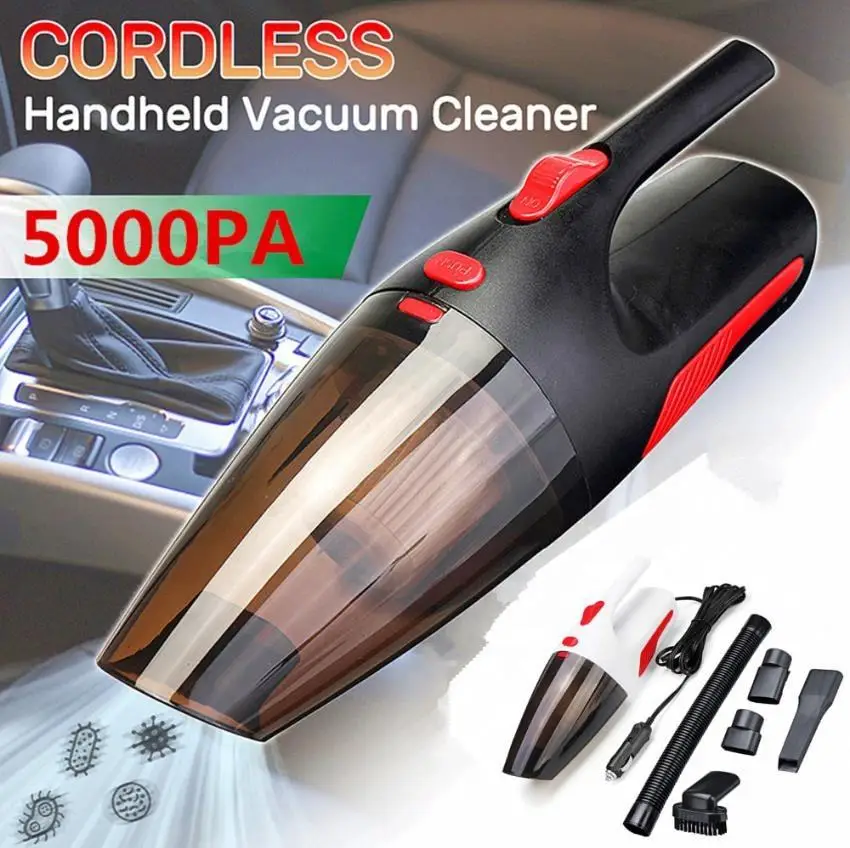 Professional Rechargeable Battery Powered Portable Car Vacuum Cleaner ...