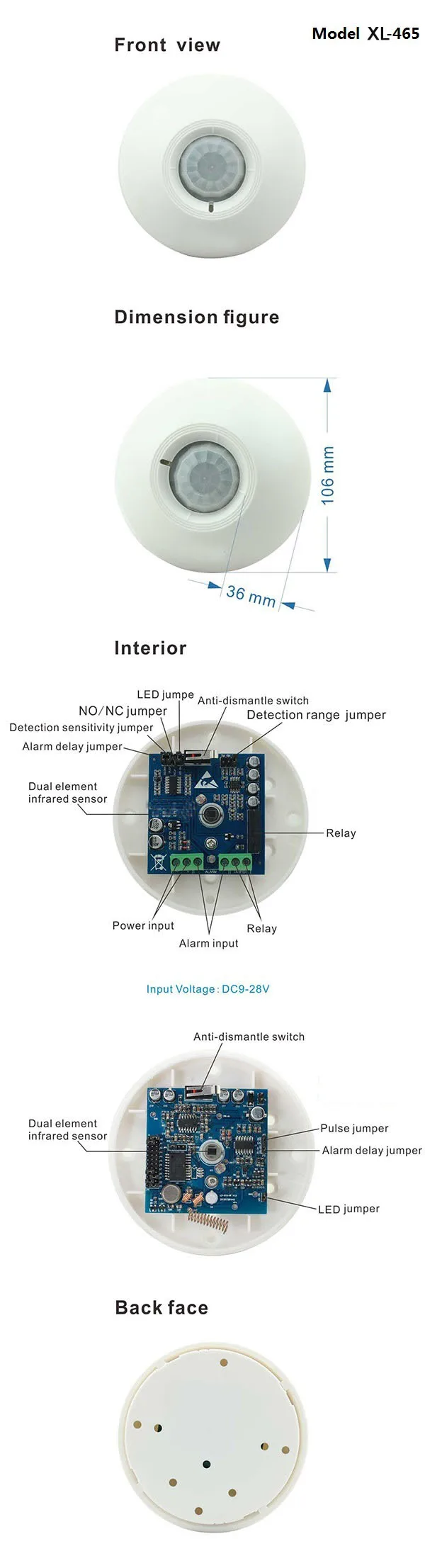 Wide Range Home Alarm Curtain Wired Wireless Standalone PIR Detector Sensor| Alibaba.com
