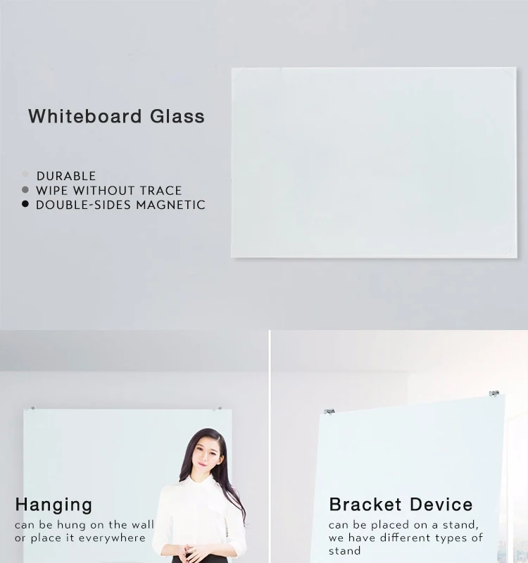 Wholesale Magnetic Tempered Glass Writing Whiteboard Glass White Board ...