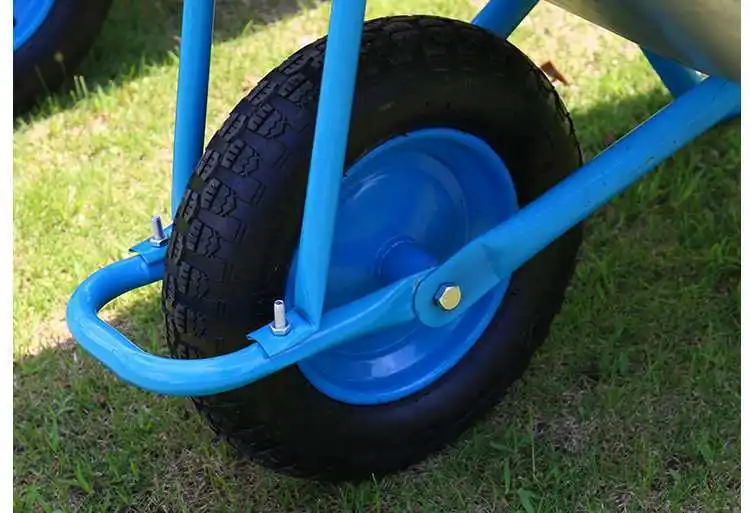 Single Wheel Agricultural Handcart - Durable & Versatile