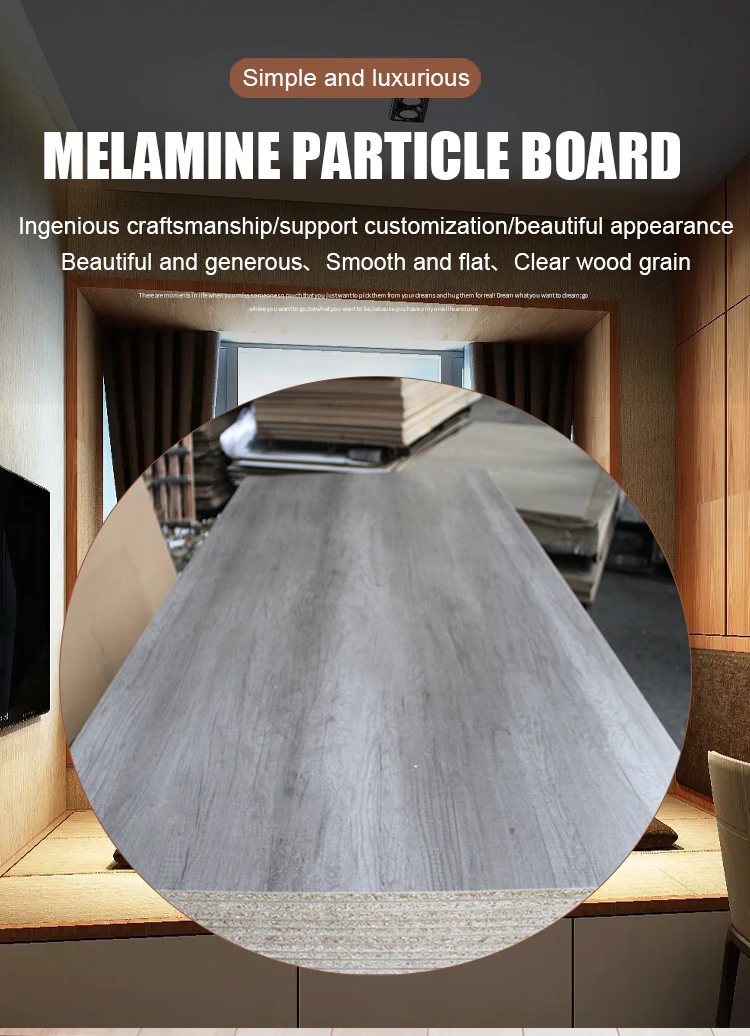 Melamine Veneer 1220x2440mm 25mm Elegant Melamine Particleboard ...