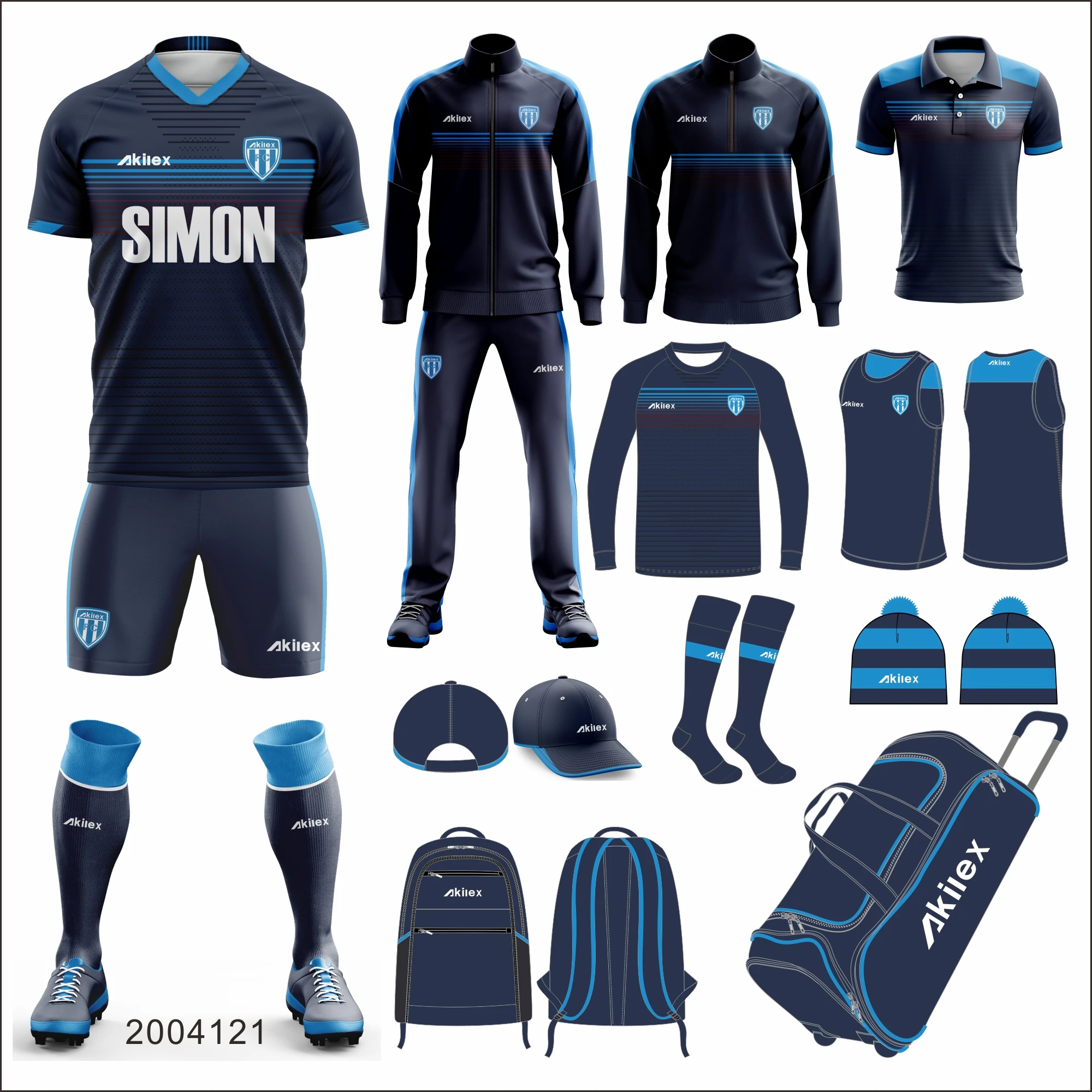 Soccer Jersey Sets Sublimation Soccer Wear For Men's Practice Football ...