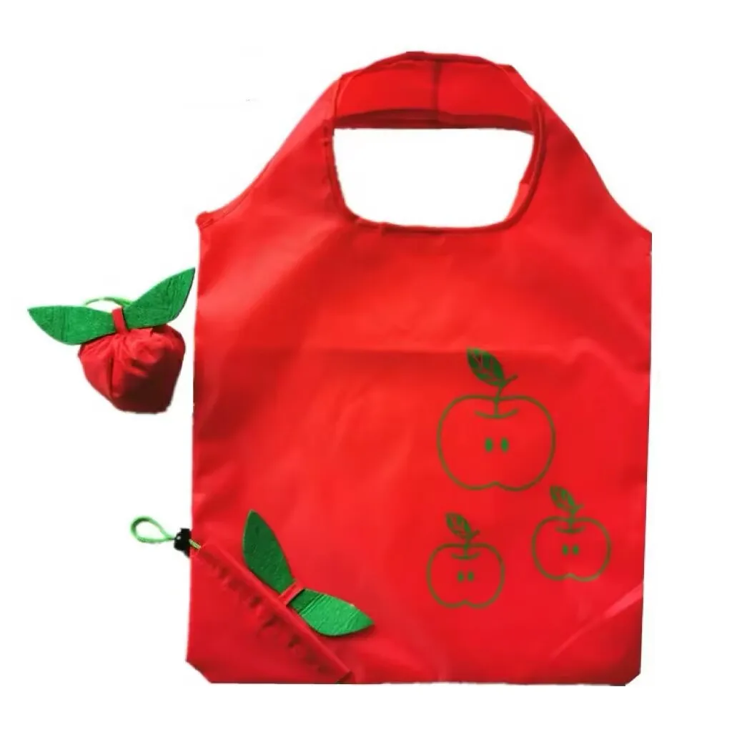 Cheap Custom Logo Printed Eco Reusable Apple Fruit Design Promotional ...