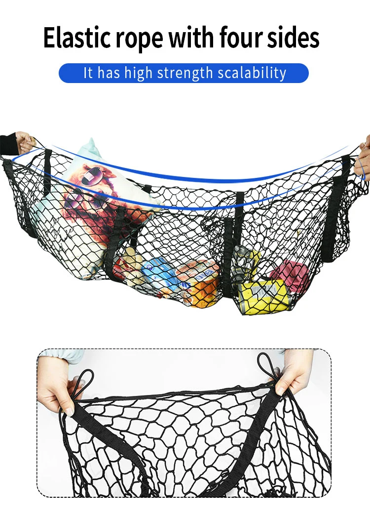 Elastic Car Cargo Boot Net Trunk Storage Organizer Luggage Mesh Net ...