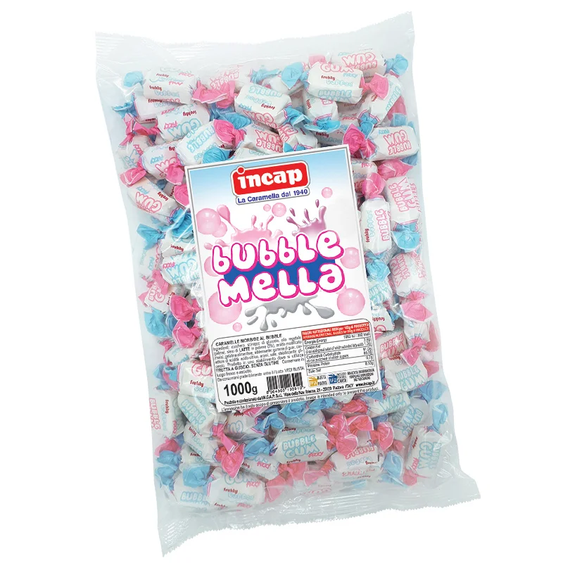 Quality Italian Incap Bubblegum Flavoured Toffees for Chewing Gum 1Kg ...
