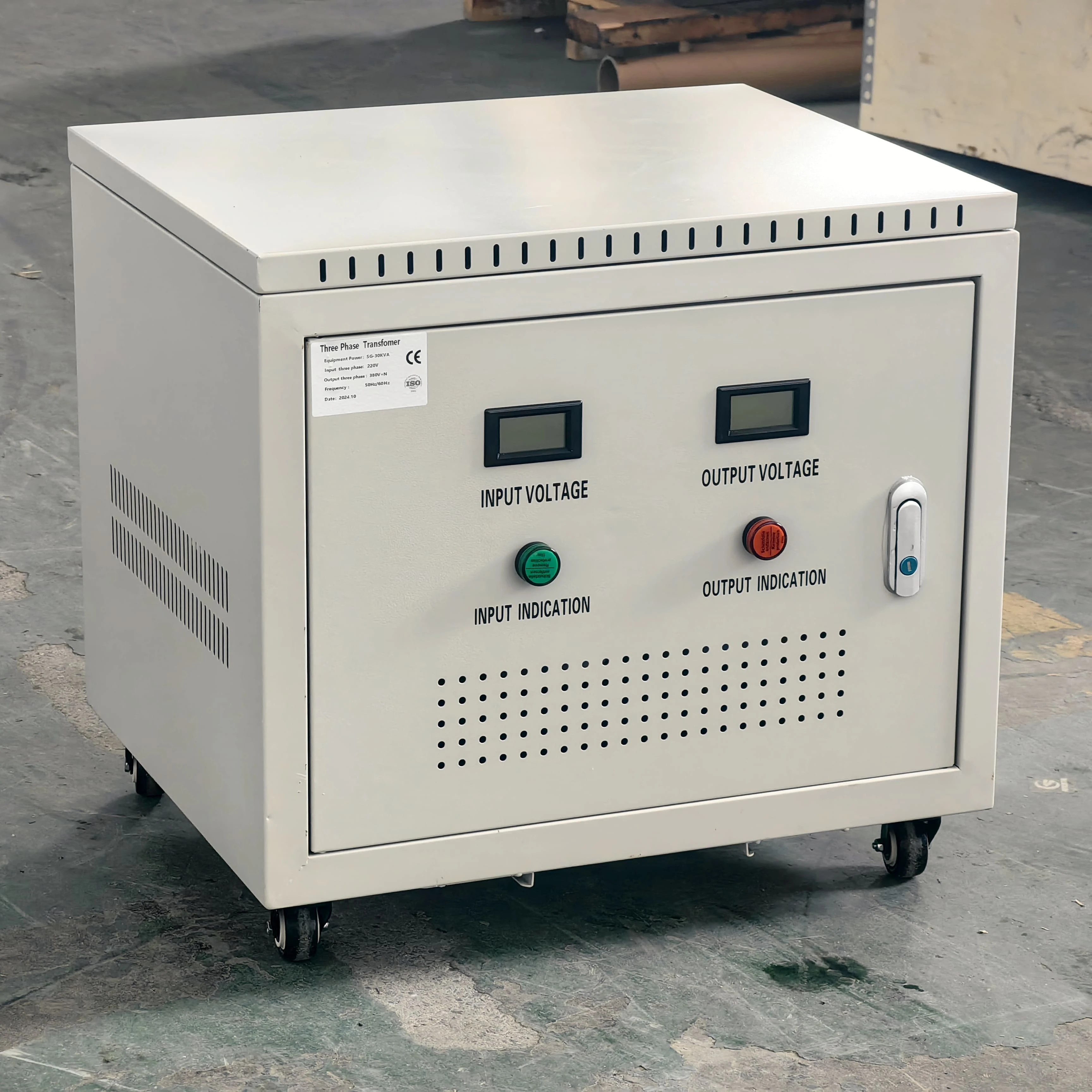 autotransformer Three Phase Transformer 10kva Copper Wire 380v To 230v ...