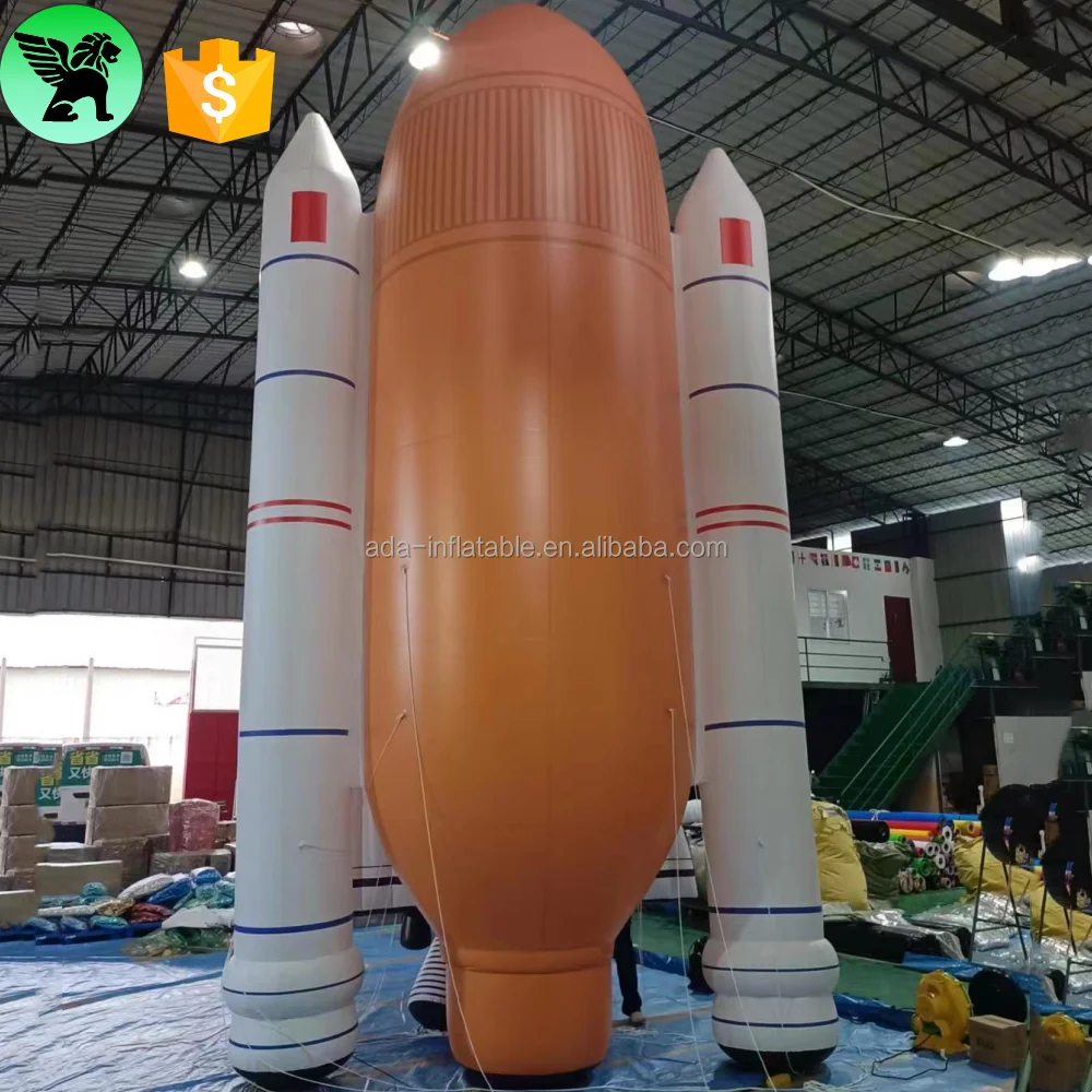 22.96ft Giant Helium Spaceship Inflatable Decoration Customized Event ...
