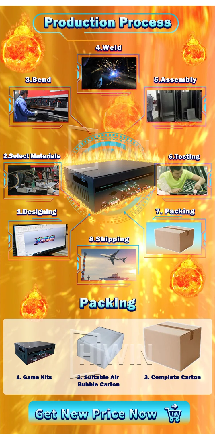 High Quality Xtreme Link 5 In 1 Banilla Skill Game Metal Cabinet Skill Machine 40 Games In 1 ...