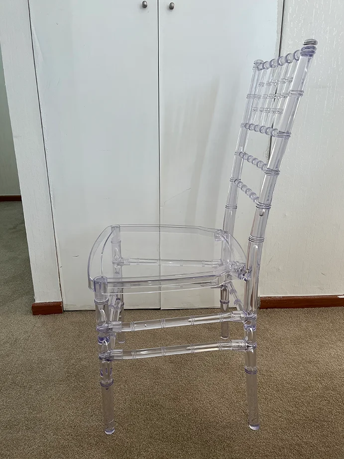 Clear Wedding Chiavari Chair Transparent Restaurant Chair Bjflamingo ...