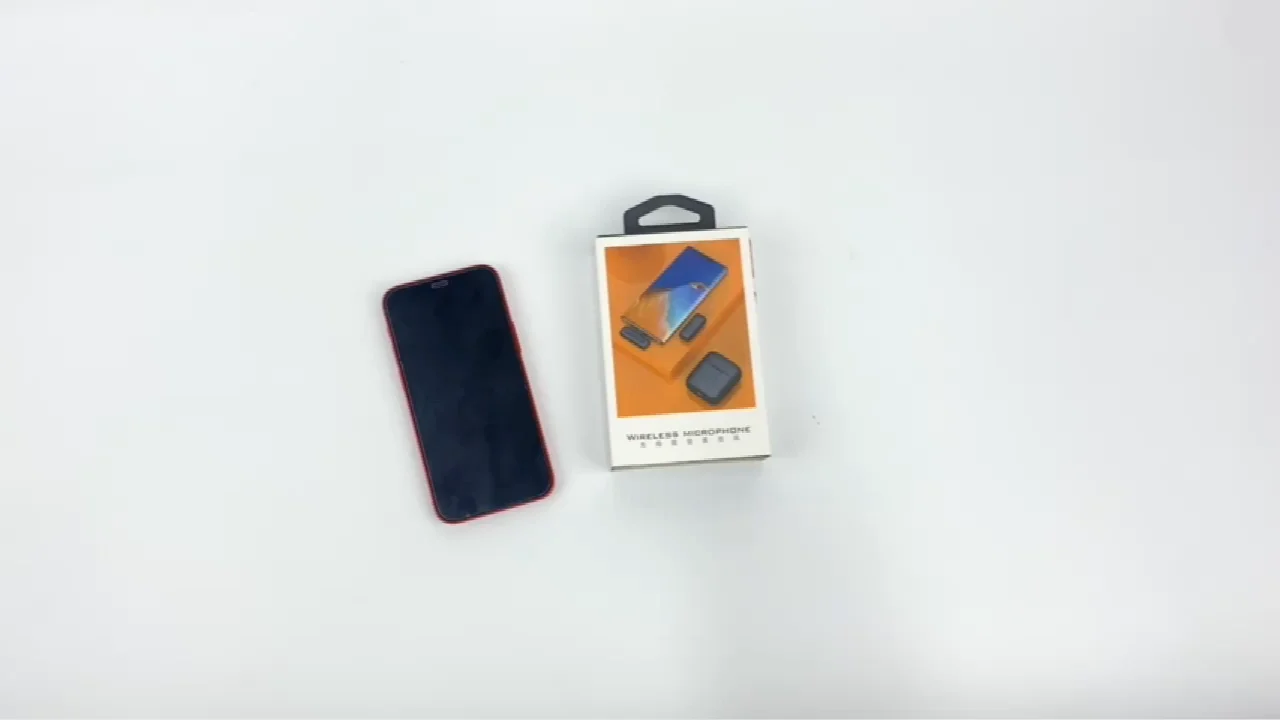 J11 Charging Box Lavalier Microphone Noise Reduction Mike 30m 2.4g ...