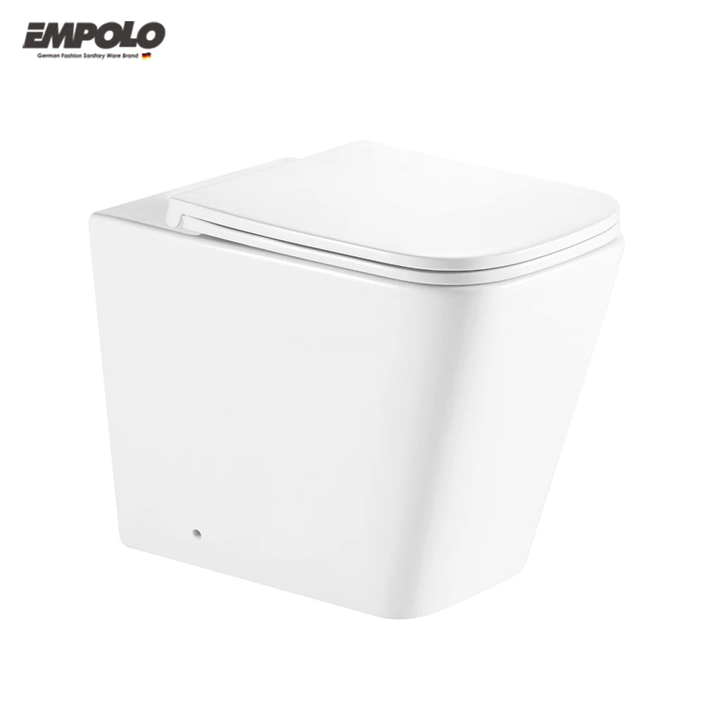 Empolo ceramic sanitary white wc toilets bathroom bowl hung toilet ware one piece water ...