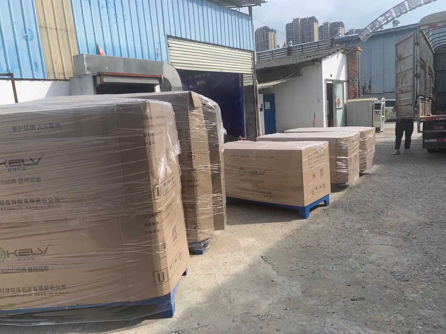 Commercial Kitchen Electrostatic Precipitator ESP for Fume Removal 6000m3/h