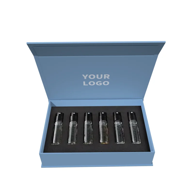 Custom Cosmetic Perfume Packaging Gift Box Perfume Sample Collection ...