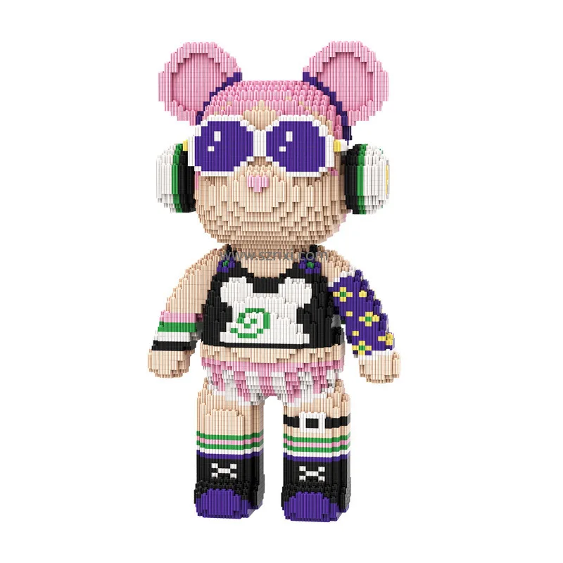 M Giant Fluid Violence Bear Series M7104 Mengli Bear Rock Girl Zhang ...