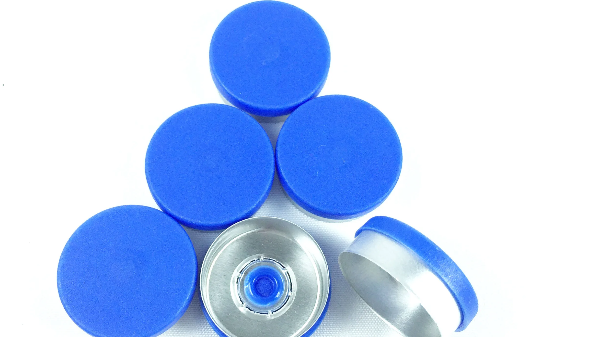 20mm Colorful Pharmaceutical Aluminum-plastic Combination Vial Cap ...