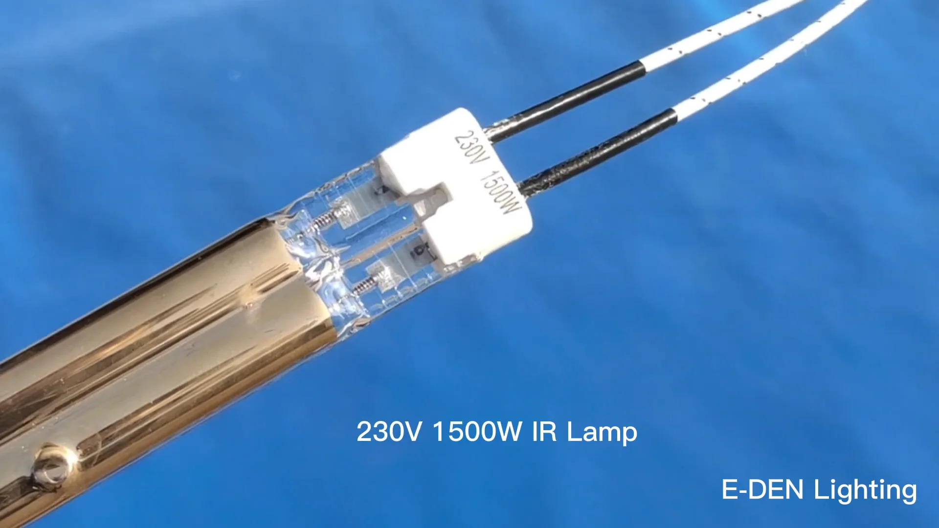 230v 1500w 300mm Infrared Heat Lamp Bulb Replacement Heraeus 09751751 ...