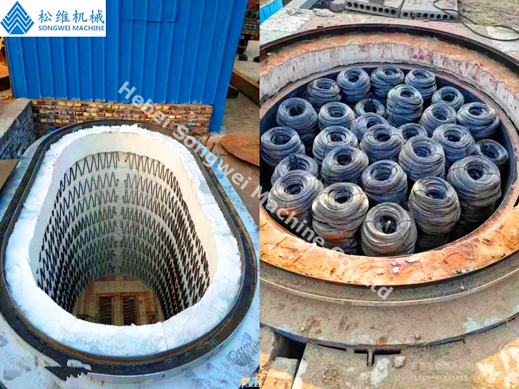 High Quality Well Type Electric Annealing Furnace for Wire Making