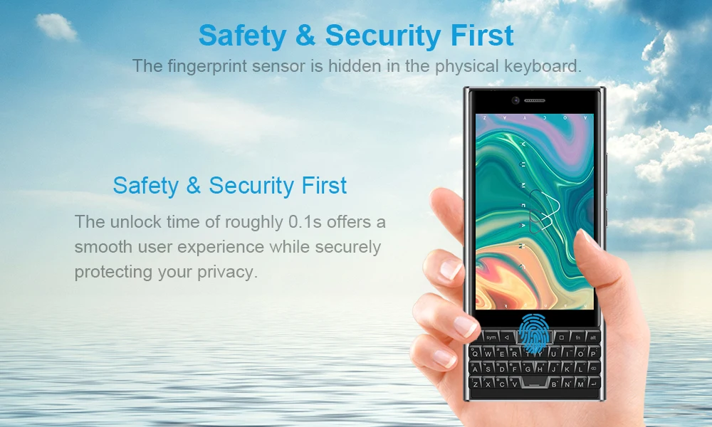 4.2inch Mini 4g Keyboard Touch Smartphone Unihertz Titan Slim Qwerty ...