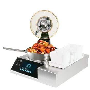 Megcook 4400w Robot Wok Kitchen Machines Stir Fry Machine Automatic Wok ...