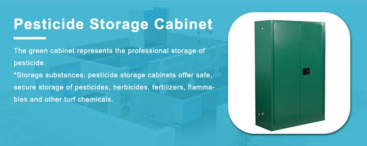 170L/45Gal Lockable Chemicals Storage Safety Cabinet for Pesticide ...