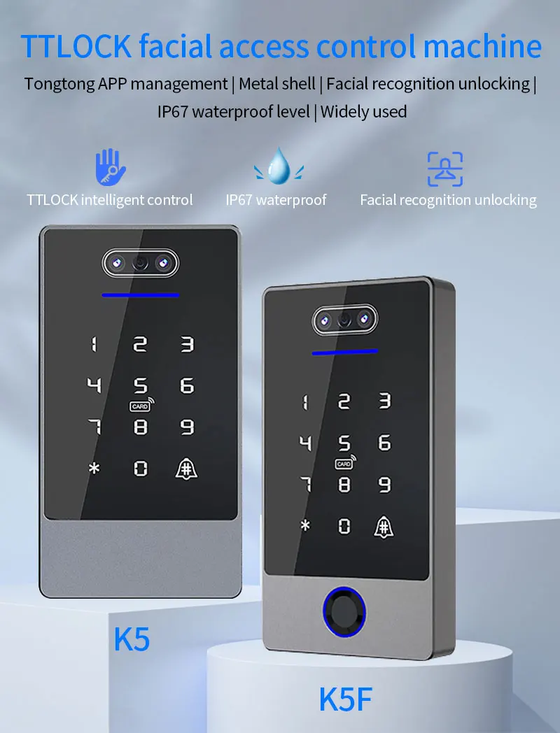 Ttlock Face Recognition Smart Lock Controller - Secure & Convenient