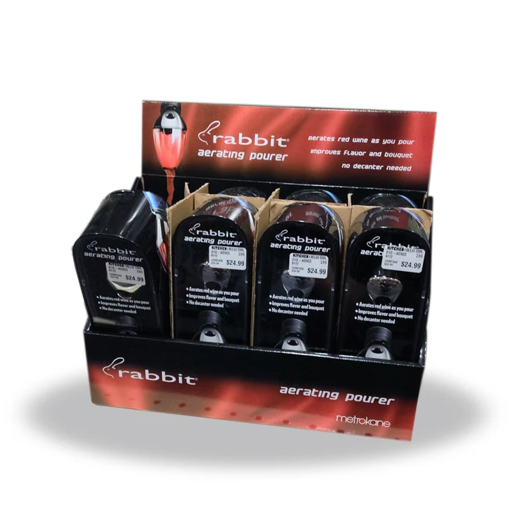 Customized Cardboard Vitamin Counter Display Stand Low Moq Corrugated ...