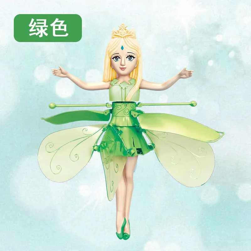New Induction Suspension Aircraft Cartoon Elf Gesture Induction Fairy ...