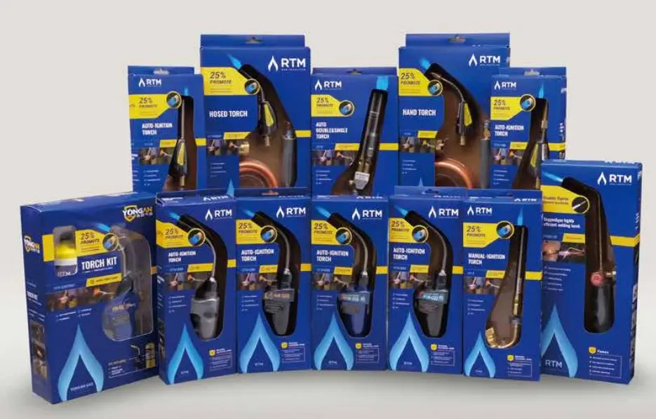 Oxygen Mapp Brazing&cutting Torch Kit With Portable Cylinder Metal ...