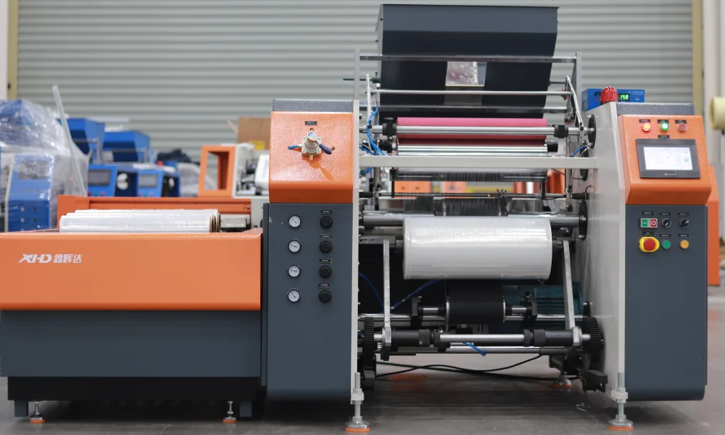 XHD-500 Automatic Stretch Film Rewinding Machine - Efficient & Reliable