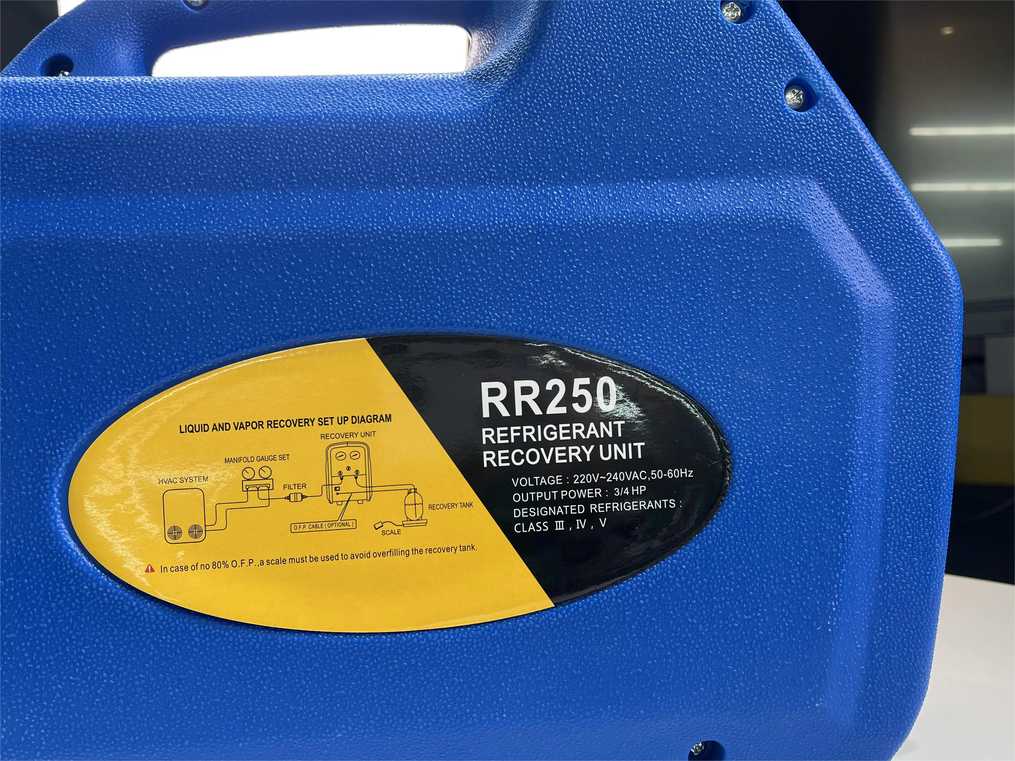 Refrigerant Recovery Machine R134a,R410a,R22,Etc - Buy Refrigerant Gas ...