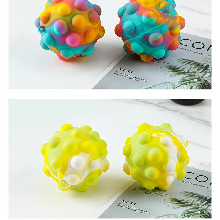 Colorful Surface With A Small Ball-shaped Protrusion To Ease The ...