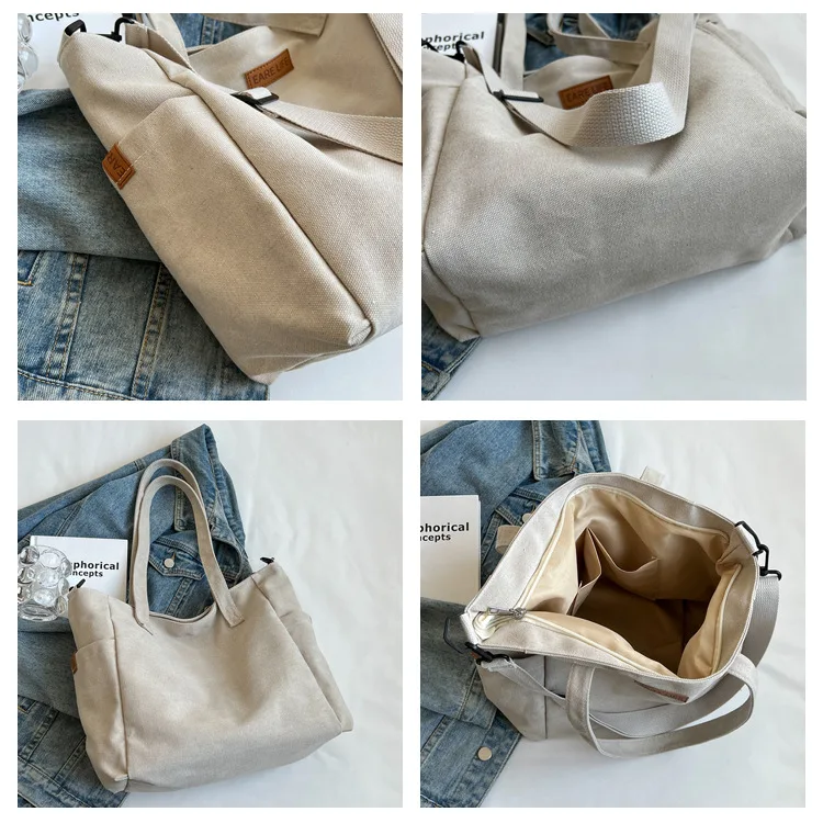 Simple Small Canvas Bags For Women 2023 Crossbody Bags For Women Mini ...