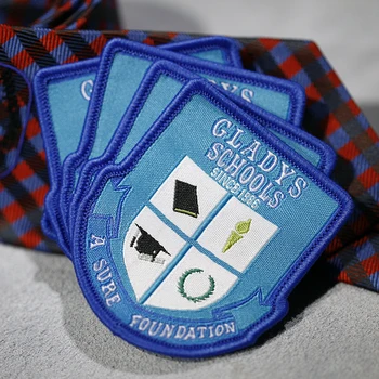 Custom Logo Soccer Garment Patches Badges Embroidery Custom Badge Logo ...