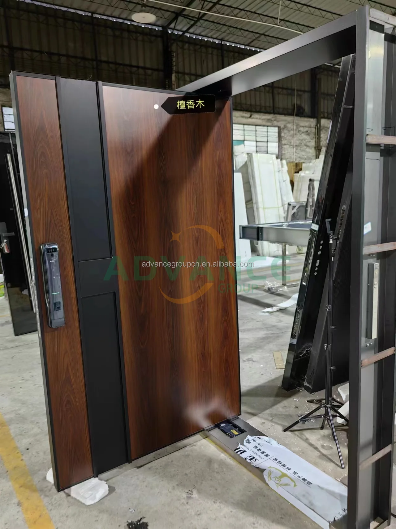 Contemporary Mid Century Modern Doors with Frosted Glass