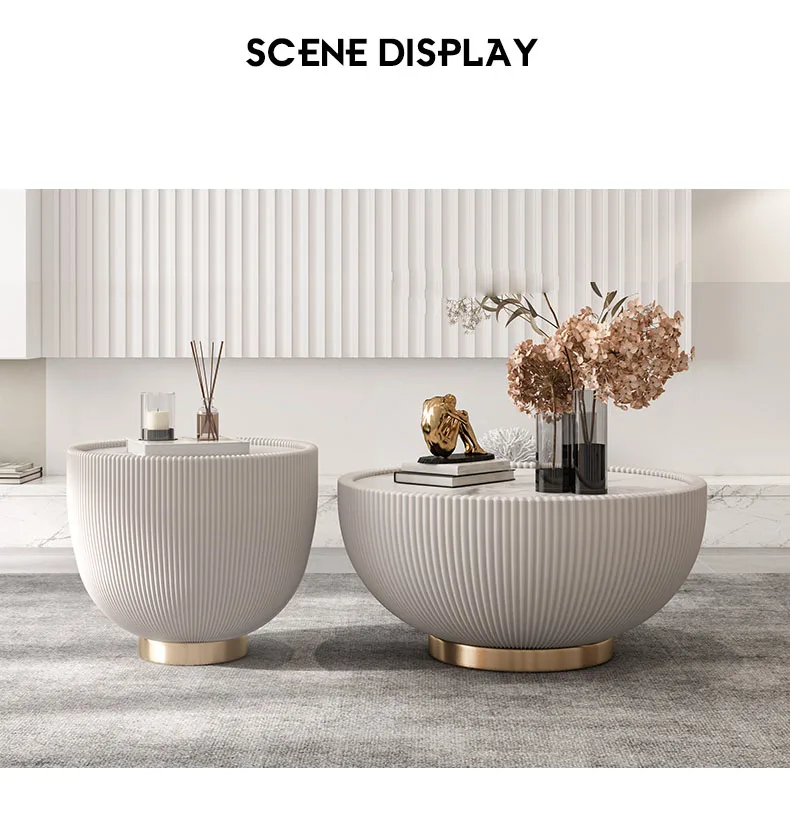 XINGTUO teapoy designs modern marble top coffee table set foshan ...