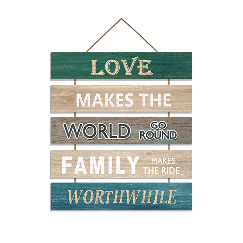 Bible Verses Christian Wooden Home Decoration Creative Hanging Wooden ...