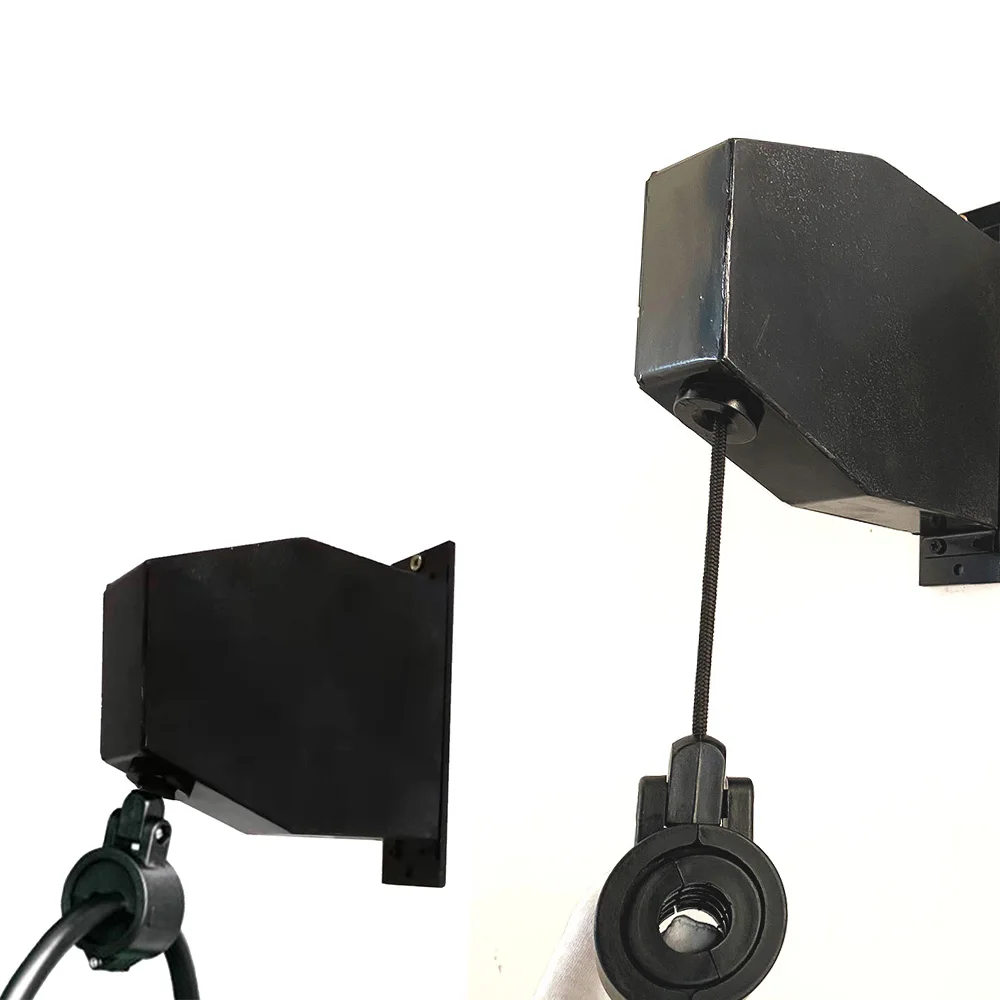 New L2 EV Charger Cable Retractor Ped Mount Spring Loaded Retract ...
