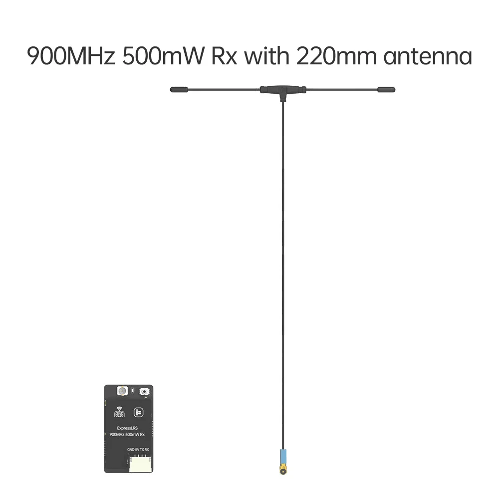 IFlight ExpressLRS ELRS 500mW Receptor ELRS 900MHz 500mW RX ELRS 2,4 ...