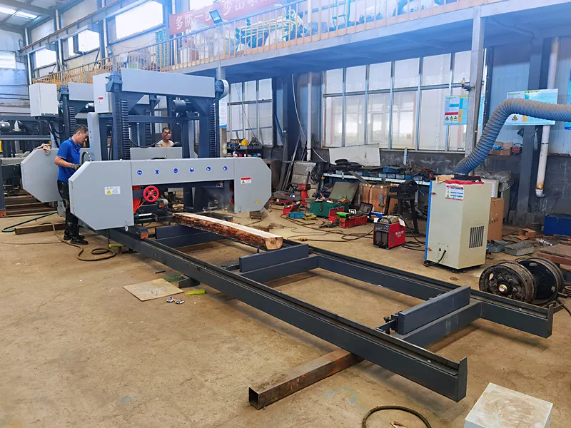 7.5kw Electric Motor Portable Sawmill - Efficient Wood Cutting