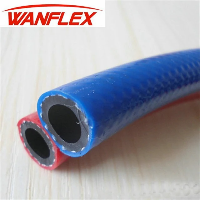 Flexible 8mm Industrial PVC Rubber Oxygen & Acetylene Twin Welding Air ...